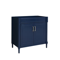 Avanity® Bristol 36"W x 21-1/2"D Light Navy Blue Bathroom Vanity ...