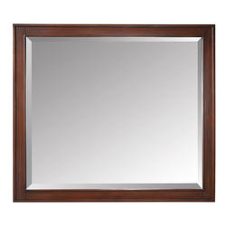 Avanity® Madison 36"W x 32"H Tobacco Framed Mirror at Menards®