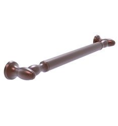 Allied Brass Traditional 24" x 1-1/4" Antique Copper Reeded Grab Bar at ...