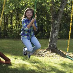Gorilla Playsets® Green Daisy Disc Swing at Menards®