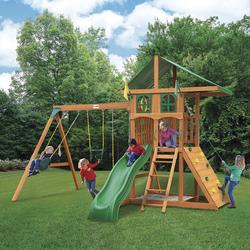 Gorilla Playsets® Avalon Treehouse Swing Set at Menards®