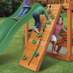 Gorilla Playsets® Chateau Tower with Amber Posts & Deluxe Green Vinyl ...
