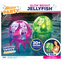 Banzai® Glow Bright Jellyfish Pool Light - 2 Pack at Menards®