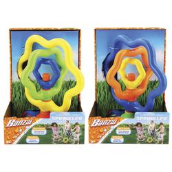 Banzai® Cyclone Spin Sprinkler Multicolor 3-Ring Kids Play Summer ...