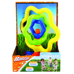 Banzai® Cyclone Spin Sprinkler Multicolor 3-Ring Kids Play Summer ...