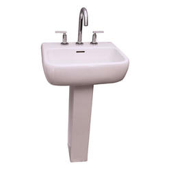 Barclay Metropolitan 20-3/4"W x 16-3/8"D White Rectangular Bathroom ...