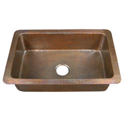 Barclay Drop-In 32" Copper Single Bowl Kitchen Sink at Menards®
