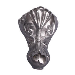 Barclay Ballard 57"W x 30-1/2"D x 22-3/4"H White/Polished Chrome Cast ...