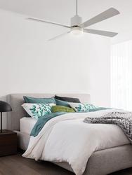 Lucci Air Climate 52" White Indoor Down Rod Ceiling Fan at Menards®