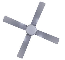 Lucci Air Moonah 52" Silver Indoor LED Ceiling Fan with Remote at Menards®