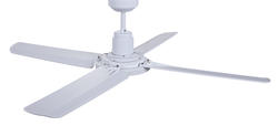Bayside Nautilus 52" White Indoor Down Rod Ceiling Fan at Menards®