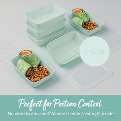 Bentgo® Prep 1-Compartment Plastic Container Food Storage - 20 Piece ...