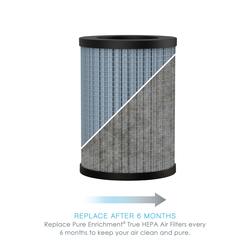 Pure Enrichment® PureZone™ Mini Air Purifier True HEPA Filter at Menards®