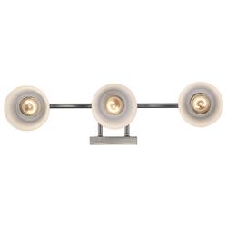 Patriot Lighting® Bandar Brushed Nickel 3-Light Vanity Light at Menards®