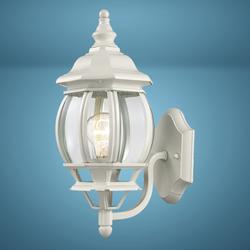 Patriot Lighting® Ellie White Outdoor Wall Light at Menards®