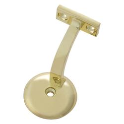 Hickory Hardware Polished Brass 3-3/16" Interior Handrail Bracket at ...