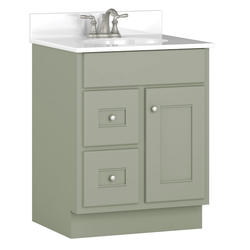 Briarwood Cottage 24"W x 21"D x 31"H Birch Basil Bathroom Vanity ...