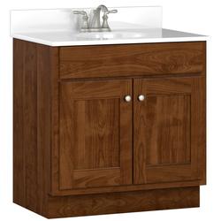 Briarwood Cottage 30"W x 21"D x 31"H Birch Bermuda Bathroom Vanity ...