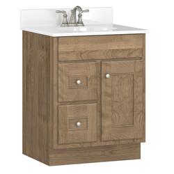 Briarwood Cottage 24"W x 21"D x 31"H Birch Weathered Bathroom Vanity ...