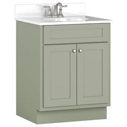 Briarwood Homestead 24"W x 18"D x 31"H Birch Basil Bathroom Vanity ...