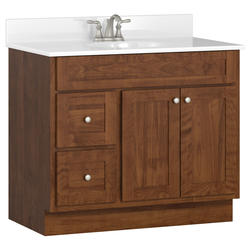 Briarwood Homestead 36"W x 18"D x 34-1/2"H Birch Bermuda Bathroom ...