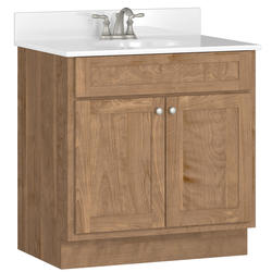 Briarwood Homestead 30"W x 18"D x 31"H Birch Weathered Bathroom Vanity ...