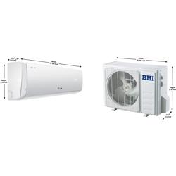 BHI Single Zone 12,000 BTU Mini-Split Air Conditioner with Heat at Menards®