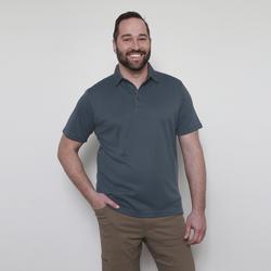 North Hudson Men's Slate Grey Performance Polo Shirt - X-Large at Menards®