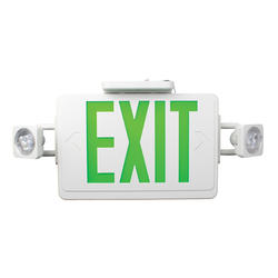 Performax™ Square High Power LED Emergency & Exit Light at Menards®