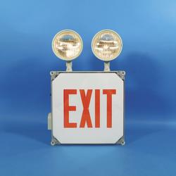 Best Lighting Red Wet Location Emergency & Exit Light at Menards®