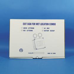 Best Lighting Red Wet Location Emergency & Exit Light at Menards®