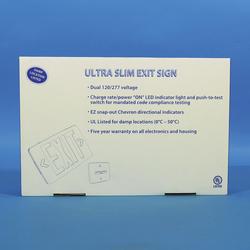 Best Lighting Thin LED Red Emergency Exit Light at Menards®