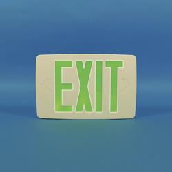 Best Lighting Thin LED Green Emergency Exit Light at Menards®