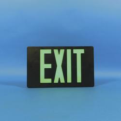 Best Lighting Slim LED Green and Black Emergency Exit Light at Menards®