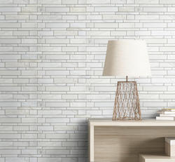 Bestview Glenview Carrara 12 x 12 Marble & Ceramic Mosaic Tile at Menards®