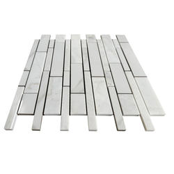 Bestview Glenview Carrara 12 x 12 Marble & Ceramic Mosaic Tile at Menards®