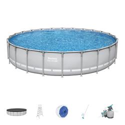 Bestway® Steel Pro MAX 24' x 52" Above Ground Pool Set at Menards®