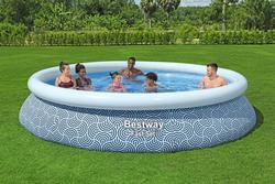 Bestway® Fast Set 13' x 33" Round Inflatable Pool Set - Assorted Styles ...