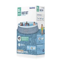 Bestway® Fast Set 13' x 33" Round Inflatable Pool Set - Assorted Styles ...