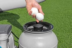 Bestway® 1,600 gal. Above Ground Pool Sand Filter Pump at Menards®