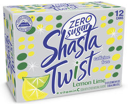 Shasta® Zero Sugar Twist Soda - 12 Pack at Menards®
