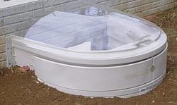 Bilco StakWEL®, 55" Wide x 38" Deep Clear Poly Modular Window Well ...