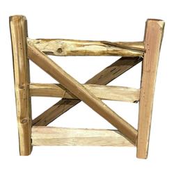 Cedar Split Fence Rail 3' 6" 3-Rail Fence Gate at Menards®