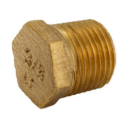 3/8" MIP Red Brass Plug at Menards®