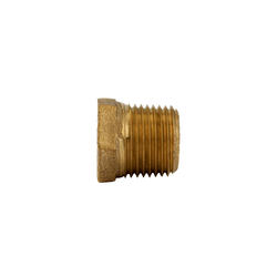 3/8" MIP Red Brass Plug at Menards®