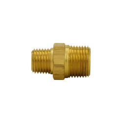 3/8" x 1/4" MIP Brass Reducing Hex Nipple at Menards®