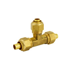 1/2" Compression Brass Tee at Menards®