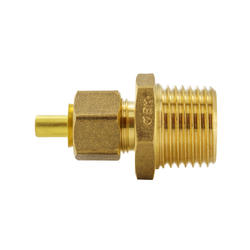3/8" Compression x 1/2" MIP Brass Reducing Adapting Union at Menards®