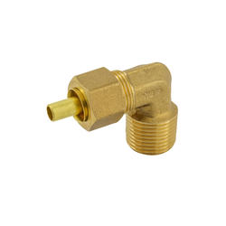 3/8" Compression x MIP Brass 90-Degree Adapting Elbow at Menards®
