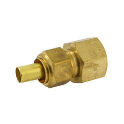 1/2" Compression x FIP Brass Adapting Union at Menards®